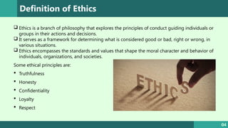 Lec 1 - Introduction to Morality and Ethics.pptx