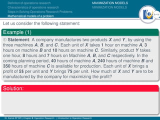 Introduction to operations research | PDF