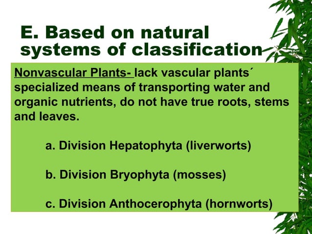Lec 1 intro to botany | PPT