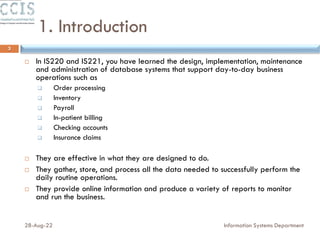 Data Warehousing | PPT