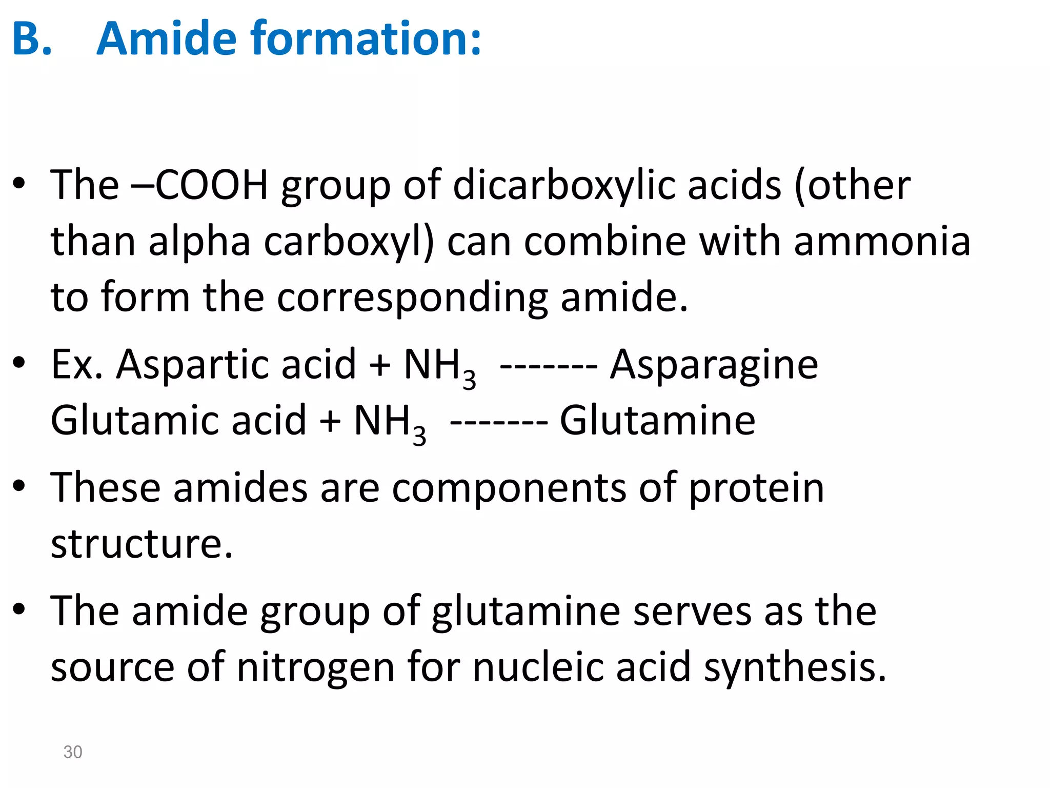 Lec 1 level 3-de (chemistry of amino acids) | PDF
