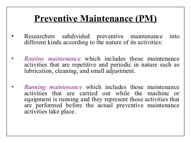 S6 Lec1 Maintenance Definition Note s6-lec1-maintenance-definition-note