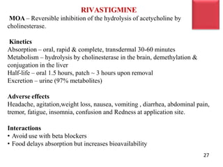 Neurodegenerative Drugs Pharma.pptx | Brain and Nervous System ...