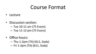 Berkeley CS 161 computer security lectures - overview | PPT