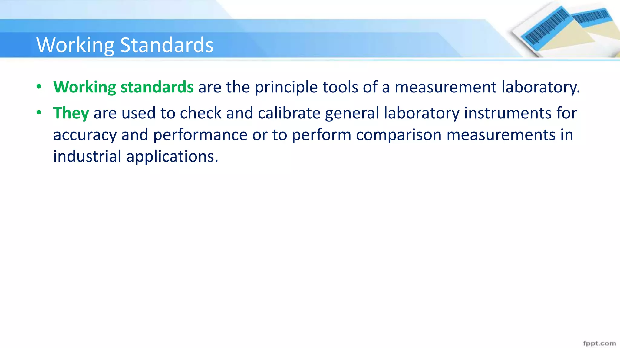Standards and Units | PPTX