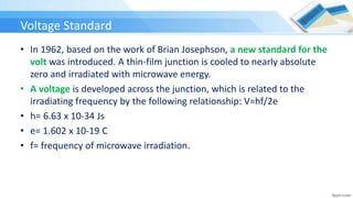 Standards and Units | PPTX