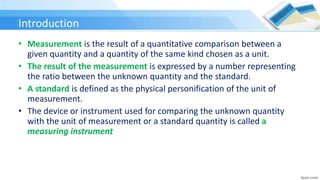 Standards and Units | PPTX