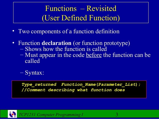 Computer Programming- Lecture 10