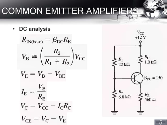 Lec10 BJT Amplifiers | PPTX
