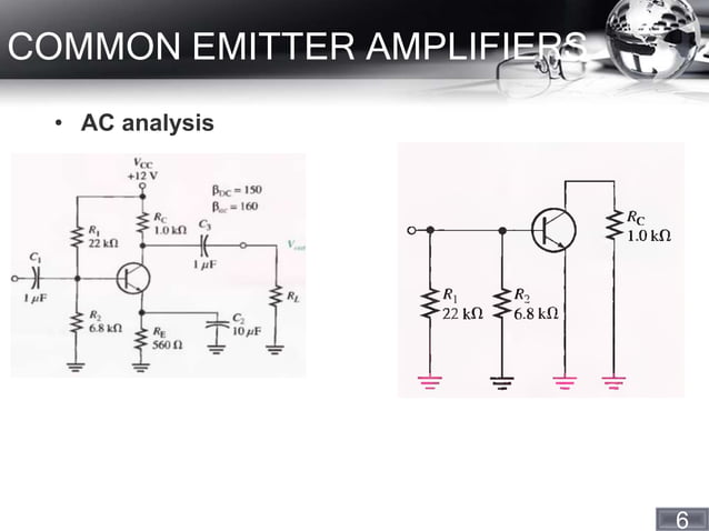 Lec10 BJT Amplifiers | PPTX