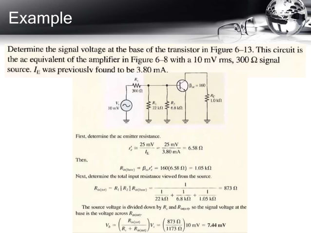 Lec10 BJT Amplifiers | PPTX