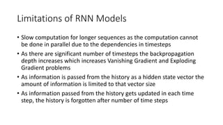 Lecture - 10 Transformer Model, Motivation to Transformers, Principles ...