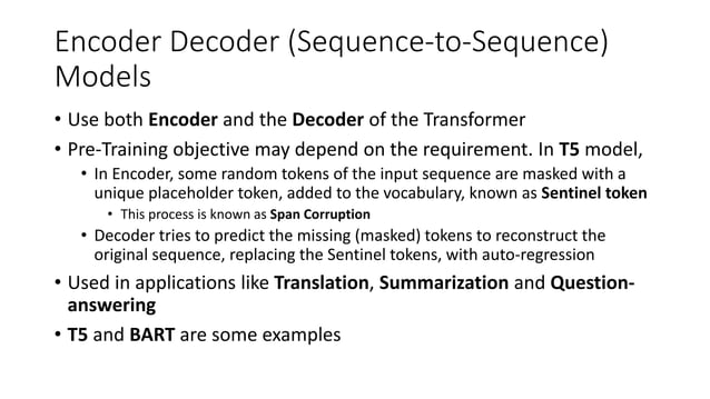 Lecture - 10 Transformer Model, Motivation to Transformers, Principles ...