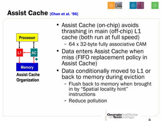 Lec10 Computer Architecture by Hsien-Hsin Sean Lee Georgia Tech ...