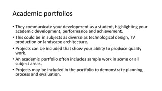 Portfolios | PPT