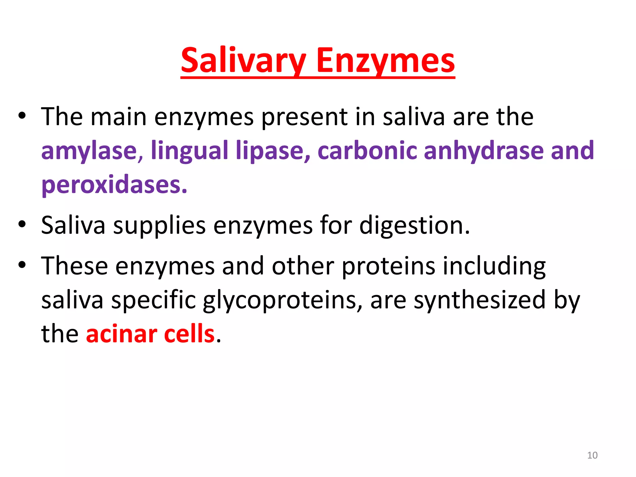 Lec 10, 11 level 4-de (biochemistry of teeth, saliva and dental caries ...