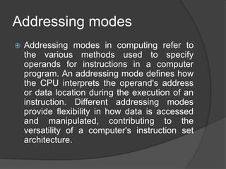 Lec 10 Assembly Language in computer organization and Assembly language ...