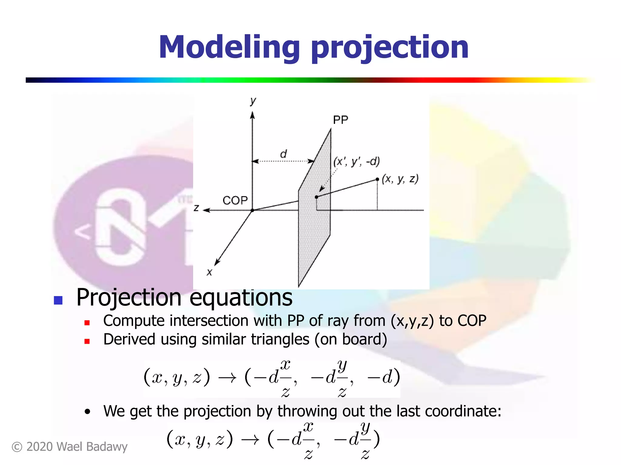Computer Vision Cameras | PPTX