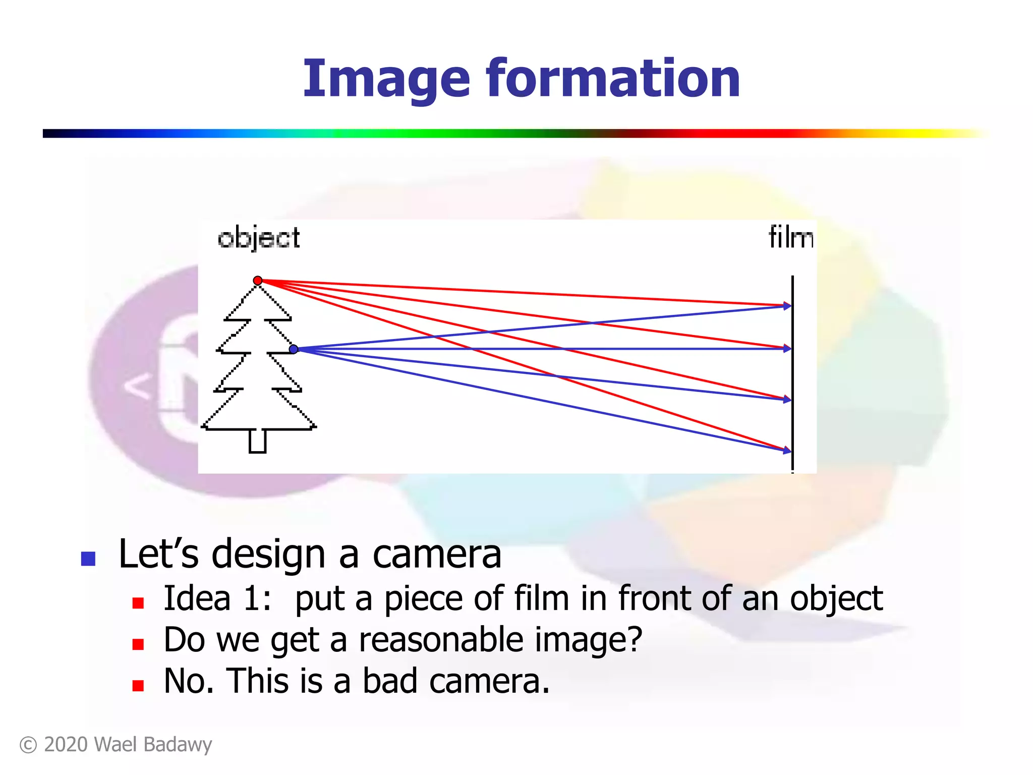 Computer Vision Cameras | PPTX