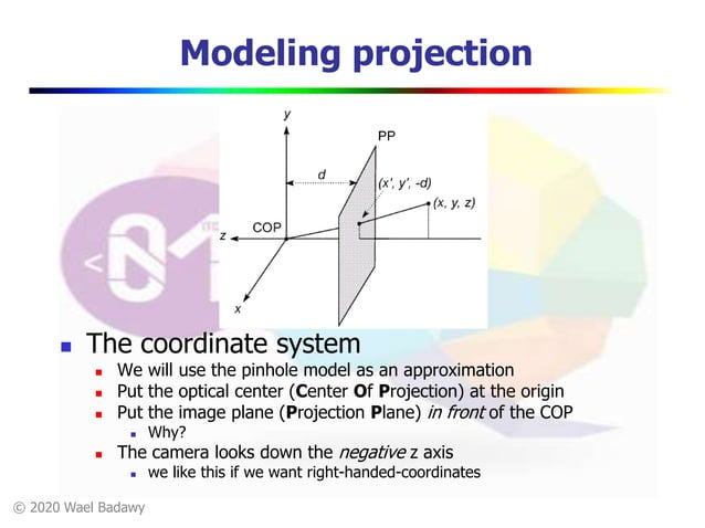 Computer Vision Cameras | PPTX