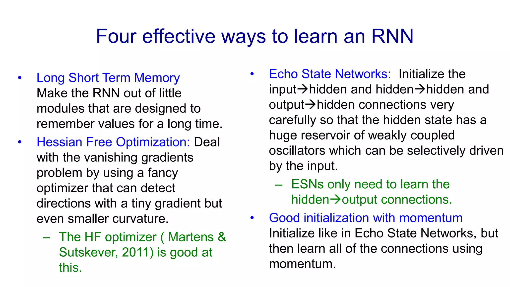 rnn BASICS | PPT