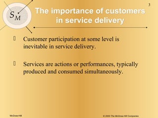 the customers role in service delivery ft4 | PPT