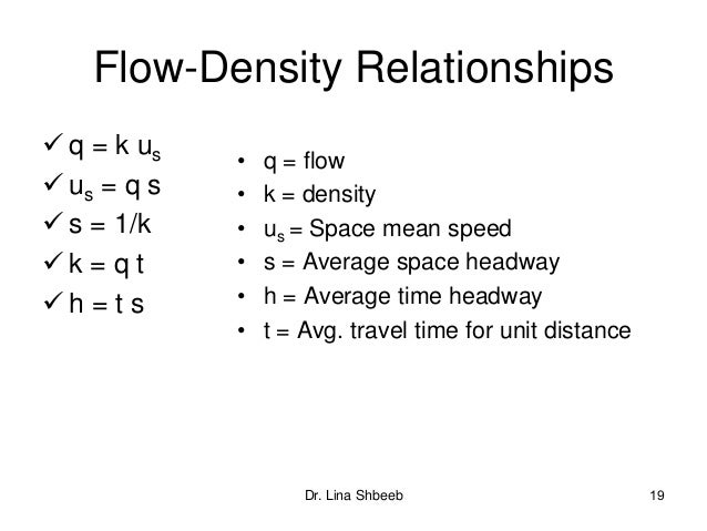 Lec 10 Traffic Stream Models (Transportation Engineering Dr.Lina Shbe…