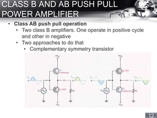 Lec11 Power Amplifiers | PPT