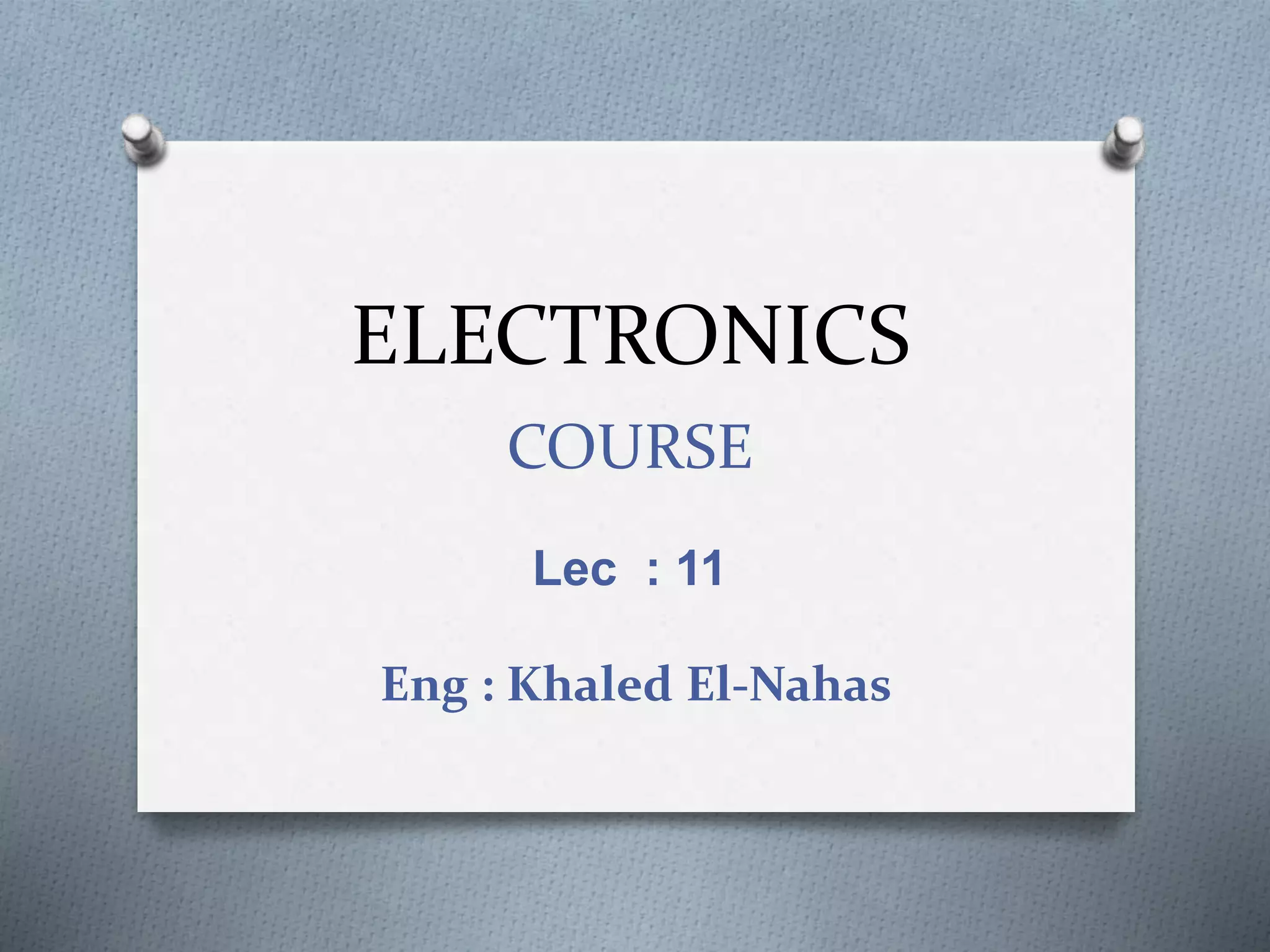 Lec 11 | PPT