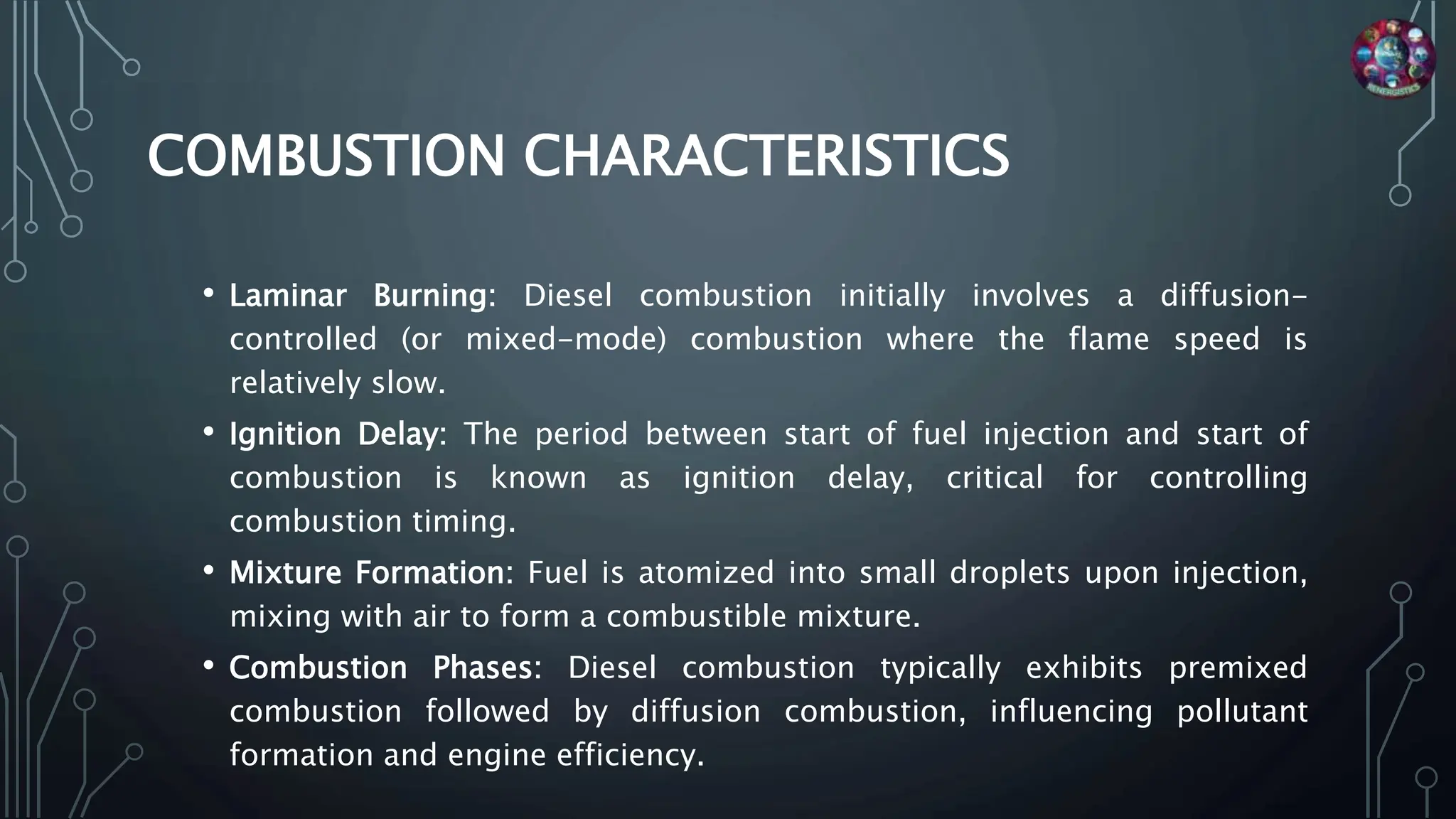Combustion phenomena in diesel and gasoline engines | PPTX | Chemistry ...