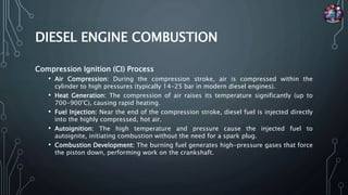 Combustion phenomena in diesel and gasoline engines | PPTX | Chemistry ...