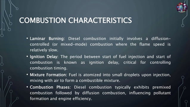 Combustion phenomena in diesel and gasoline engines | PPTX | Chemistry ...