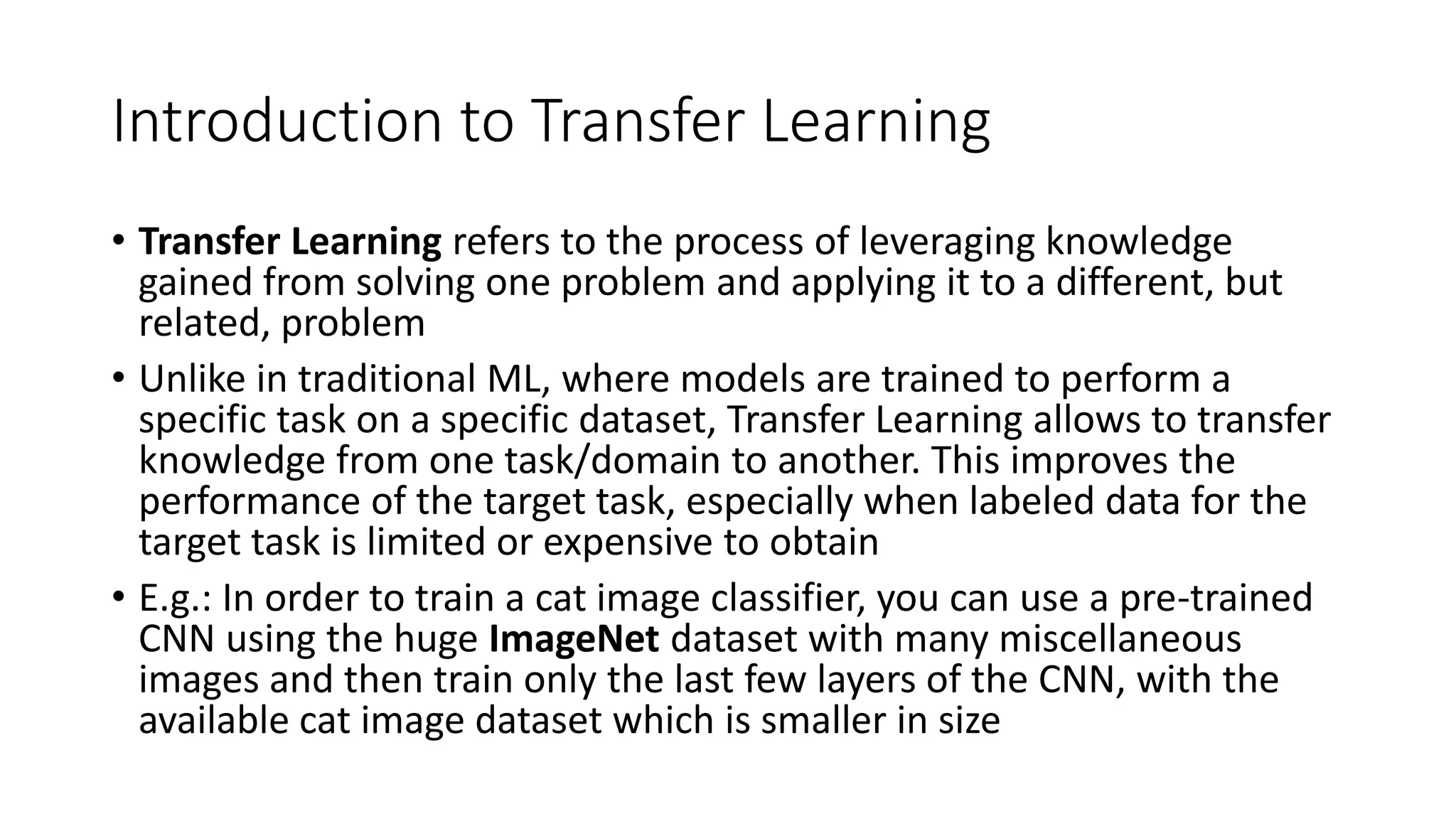 Lecture 11 - Advance Learning Techniques | PDF