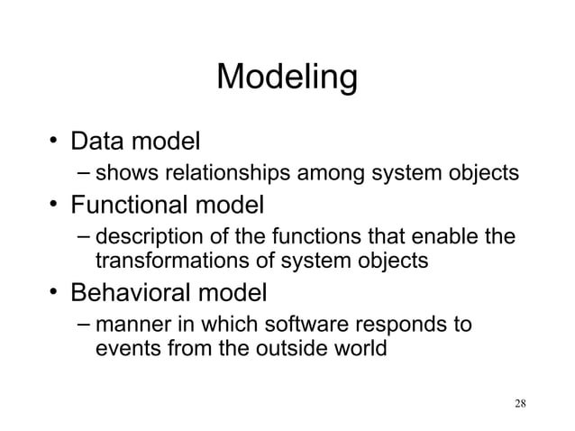 Software Requirements Analysis Lecture Ppt