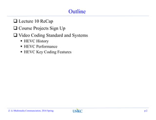 Lec11 rate distortion optimization | PDF