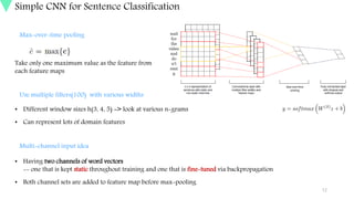 Convolutional Neural Networks for Natural Language Processing / Stanford cs224n 2019w lecture 11 ...