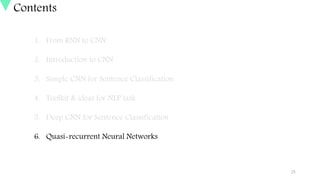 Convolutional Neural Networks for Natural Language Processing / Stanford cs224n 2019w lecture 11 ...