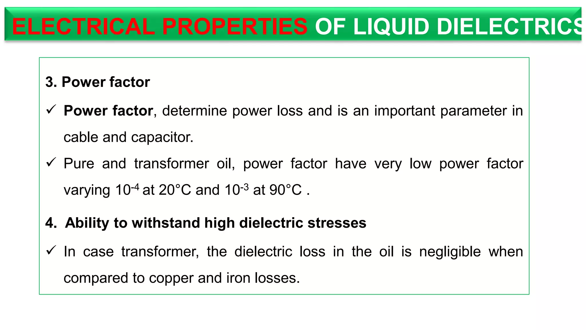 BREAKDOWN OF LIQUID DIELECTRICS,DEFINITION,CLASSIFICATION & APPLICATION ...