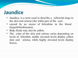 Lec 11 Jaundice and its types in detail | PPTX