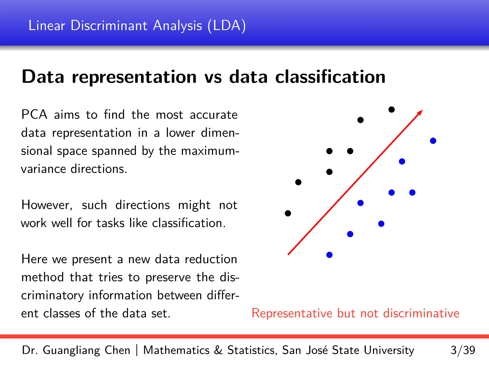 Lecture on linerar discriminatory analysis | PPT