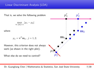 Lecture on linerar discriminatory analysis | PPT