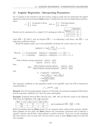 Lec11 logistic regression | PDF
