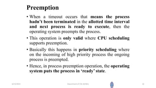 CS403PC Operating System Lec 11 operation of process.pptx | Operating Systems | Computer ...