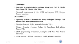 CS403PC Operating System Lec 11 operation of process.pptx | Operating Systems | Computer ...