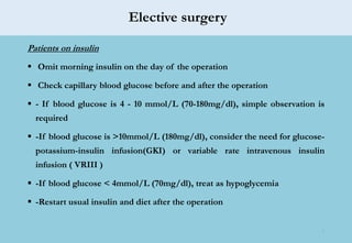 Lec 11 perioperative assessment for diabetes for mohs | PPT