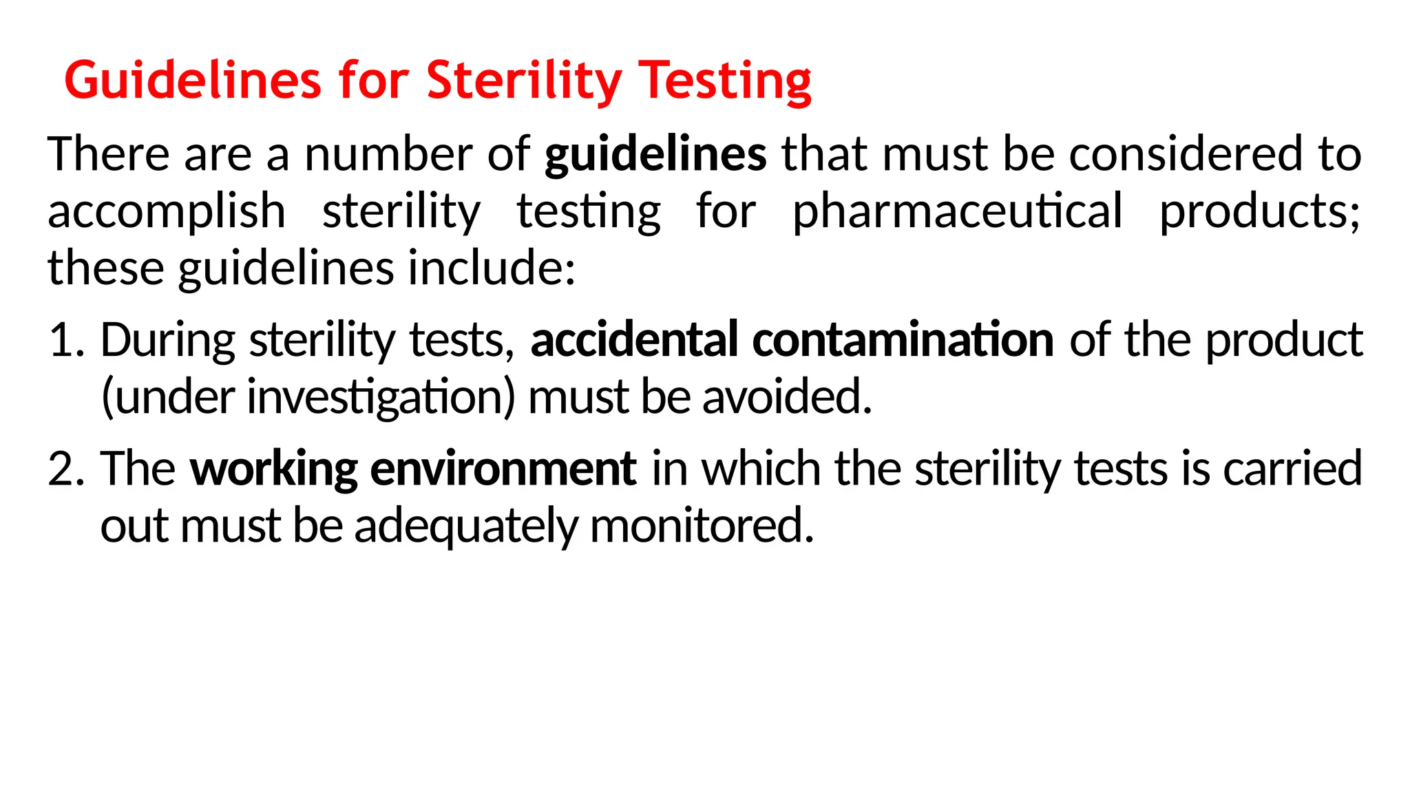 Lec 11 Pharmaceutical Microbiology - EXPERIMENTAL PARAMETERS.pptx