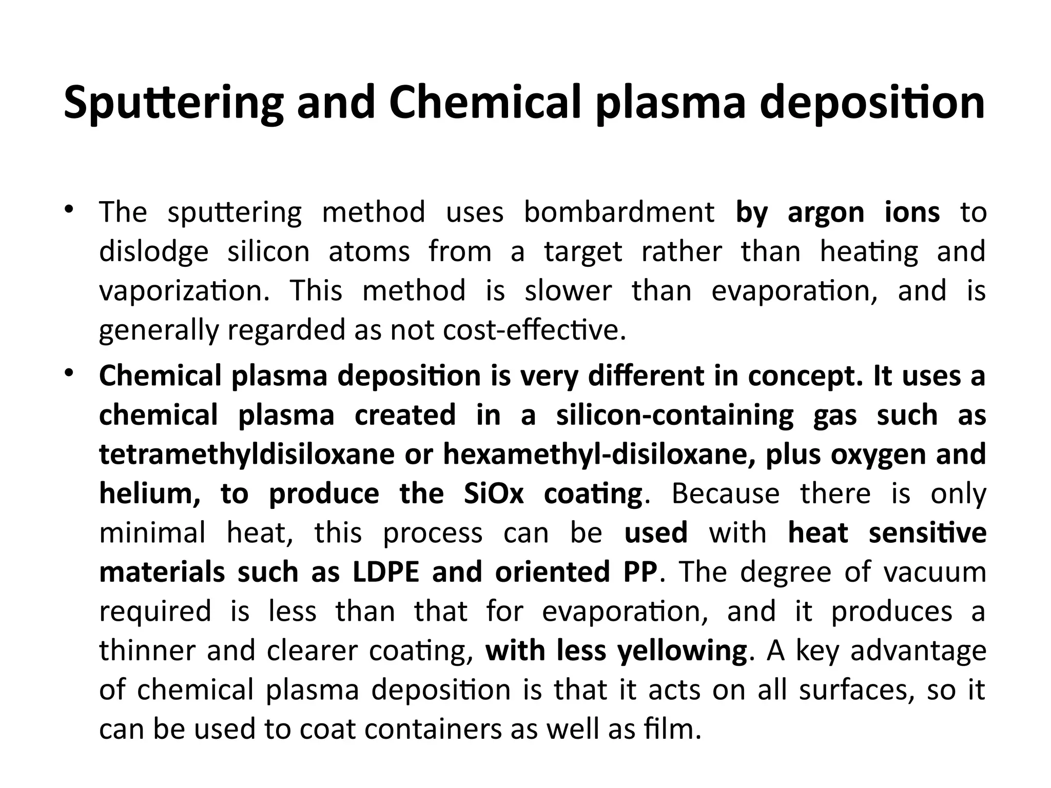 Polymer Packaging (Laminations and Coatings) | PPTX