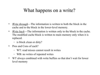 cache memory | PPT