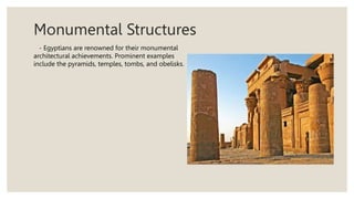 Ancient Egypt Art and Architecture with style and symbol | PPTX
