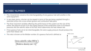 Combustion of gaseous fuels - its characteristics | PPTX